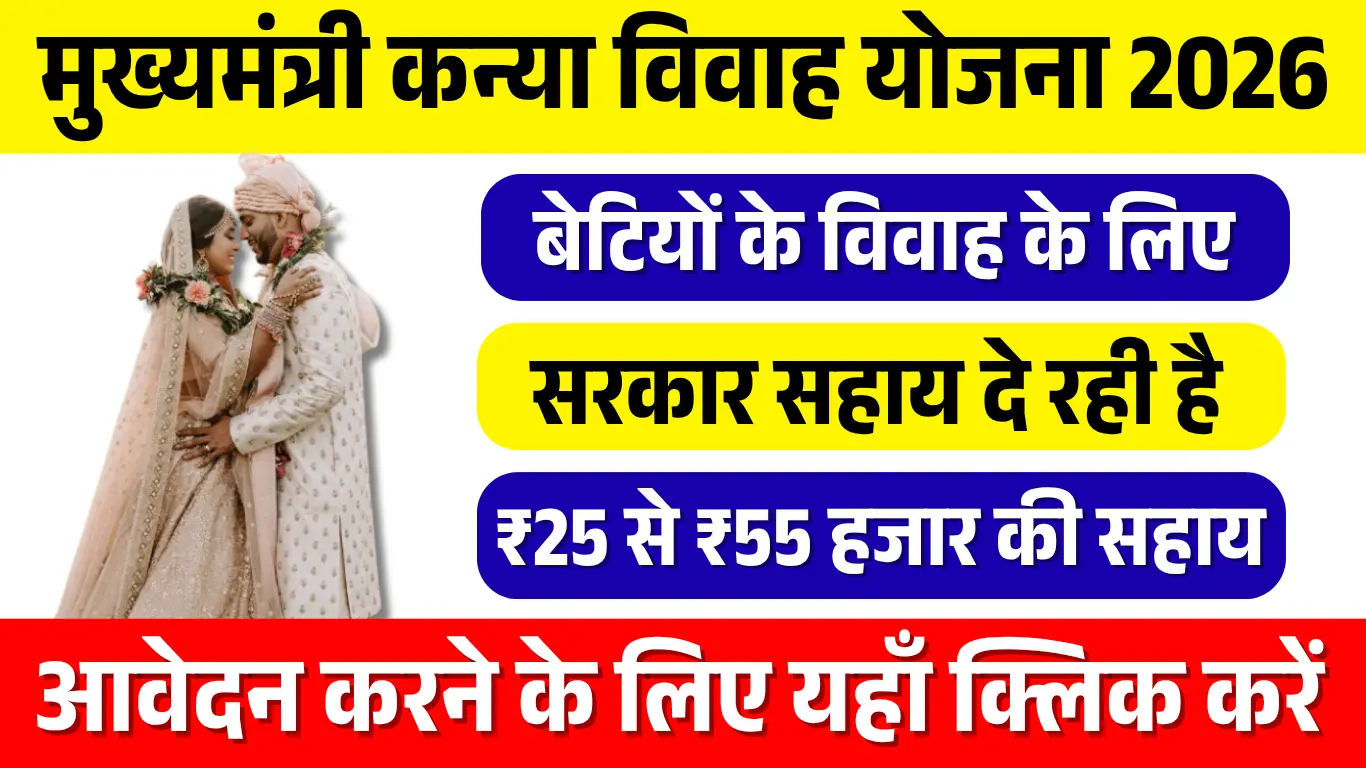 Mukhyamantri Kanya Vivah Yojana 2026: Apply Now - News Studio